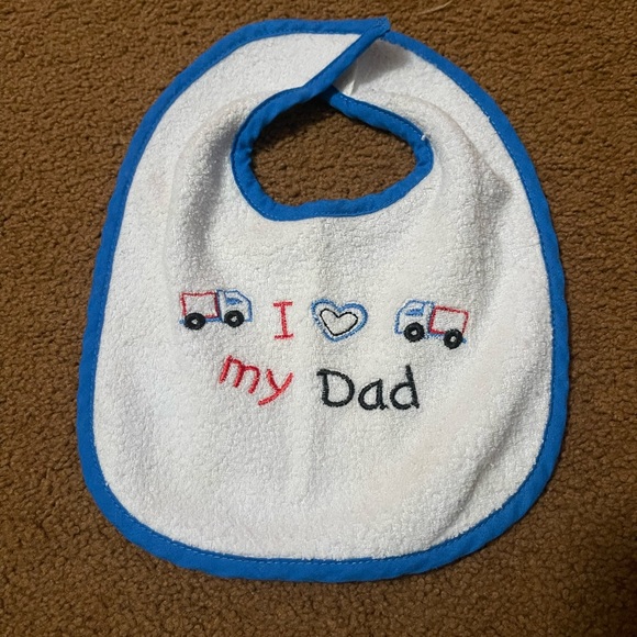 Accessories | I Love My Dad Truck Bib | Poshmark